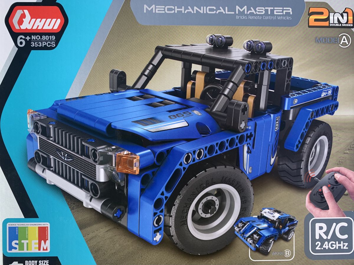 Tech Bricks R/C Pickup Truck STEM 353pc - Emery Distributors