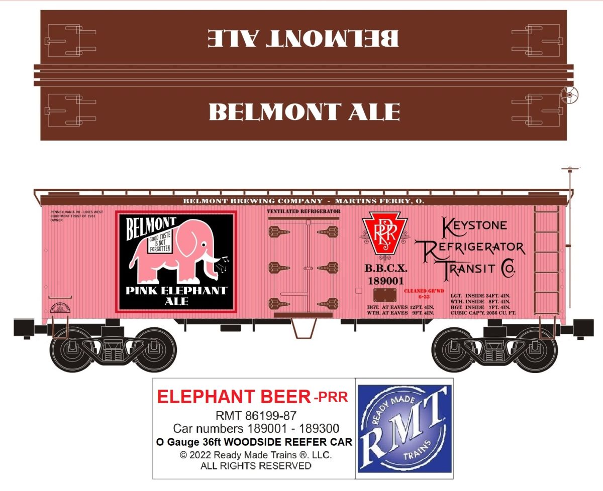 O Woodside Reefer Pink Elephant Beer - Emery Distributors
