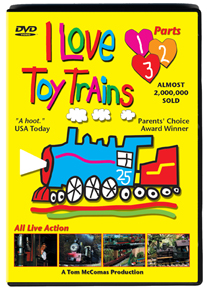 I Love Toy Trains DVD/Pt.1-3 - Emery Distributors