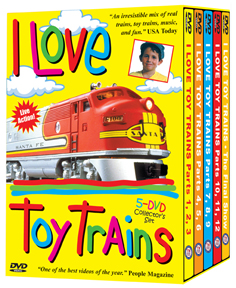 I Love Toy Trains 5-DVD Set - Emery Distributors