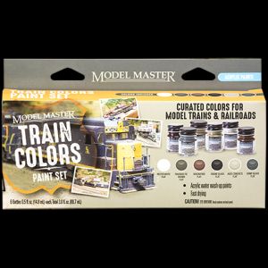 Model Master Acrylic Paint Sets - Train Colors - Emery Distributors